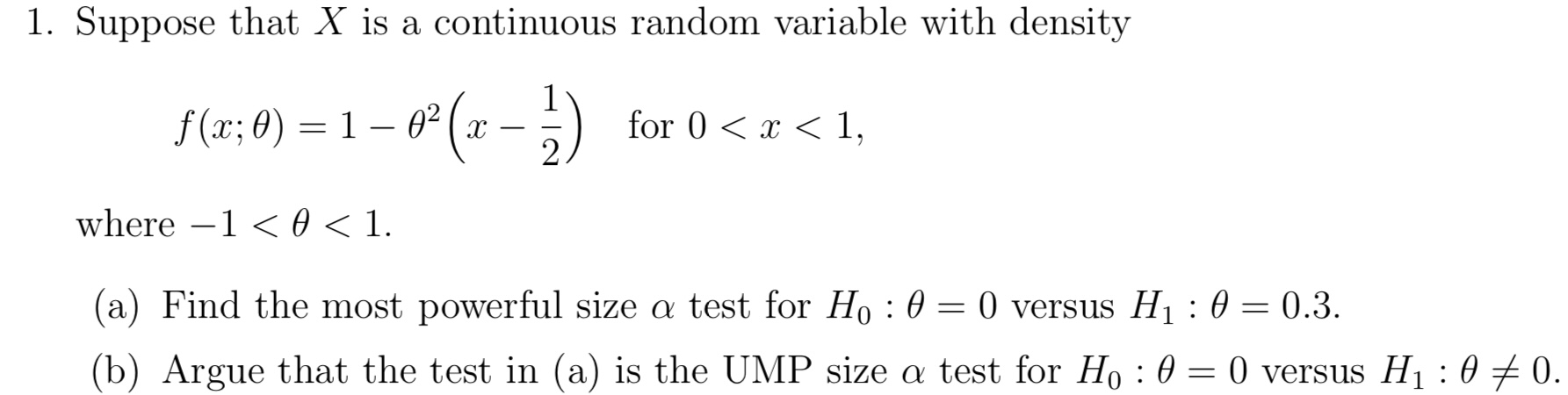 1. Suppose that X is a continuous random variable | Chegg.com