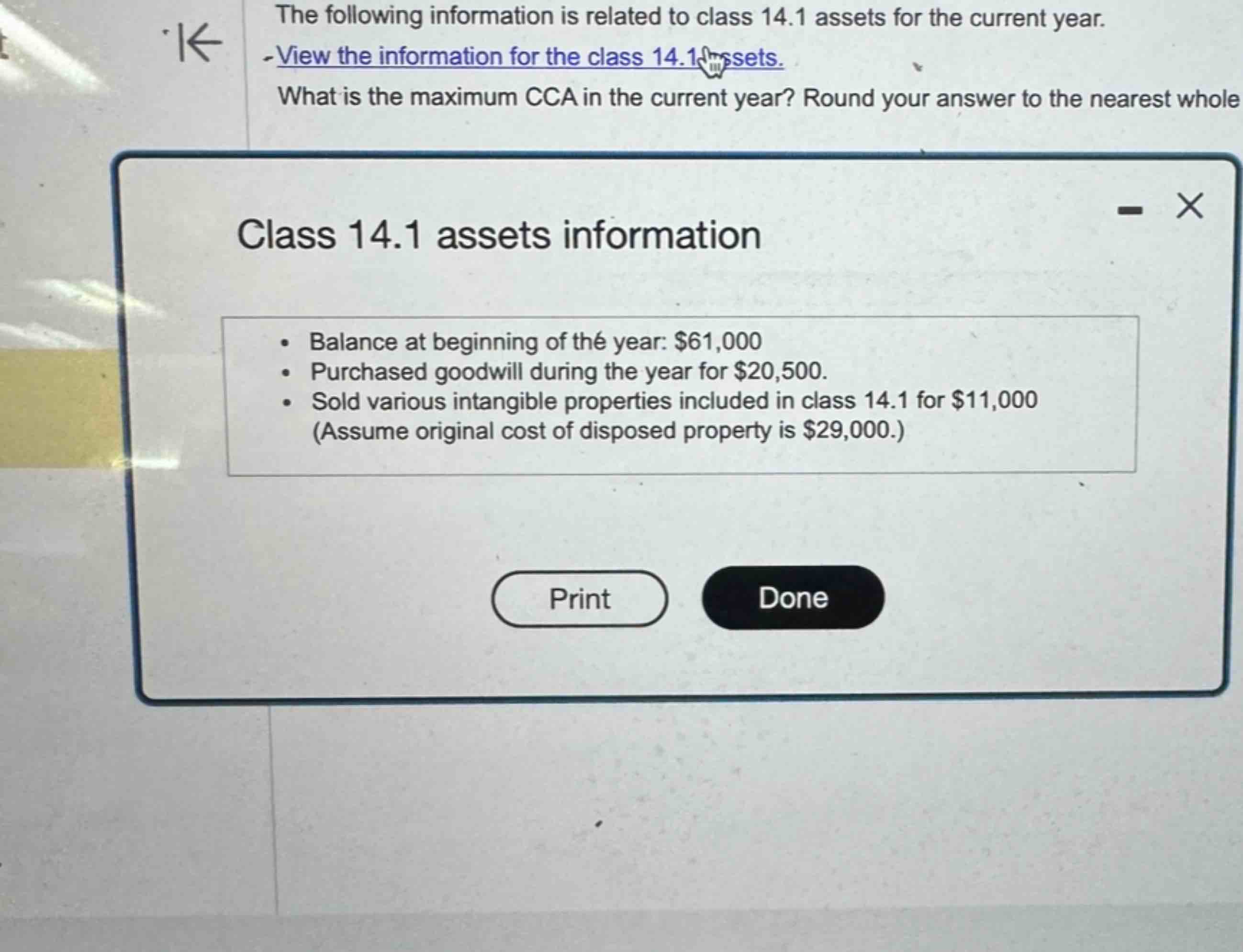 The following information is ﻿related to ﻿class 14.1 | Chegg.com