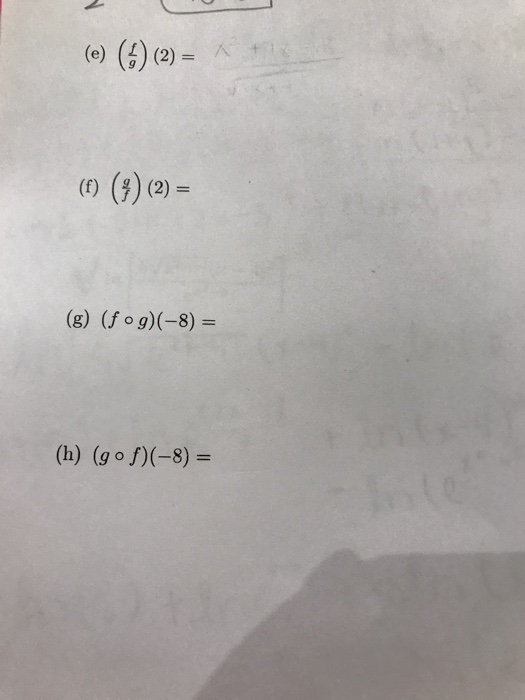 Solved given functions f(x)=x^2+7x-18 and g(x) square root | Chegg.com
