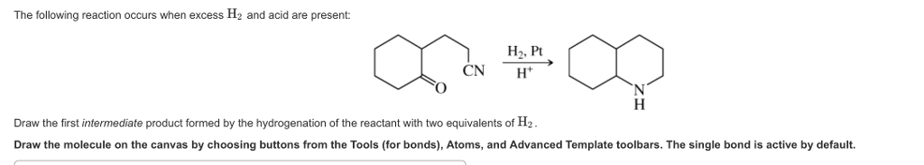 Solved The following reaction occurs when excess H2 and acid | Chegg.com