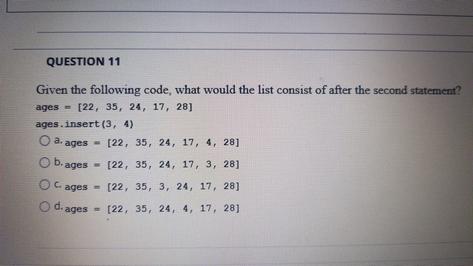 Solved QUESTION 1 If you import two modules into the global | Chegg.com Solved QUESTION 1 If you import two modules into the global | Chegg.com