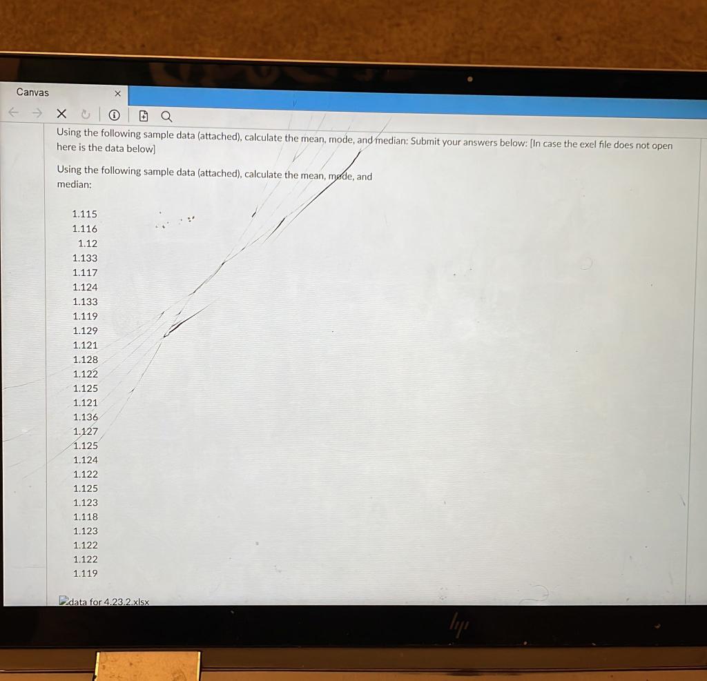 Solved Using the following sample data (attached), calculate | Chegg.com