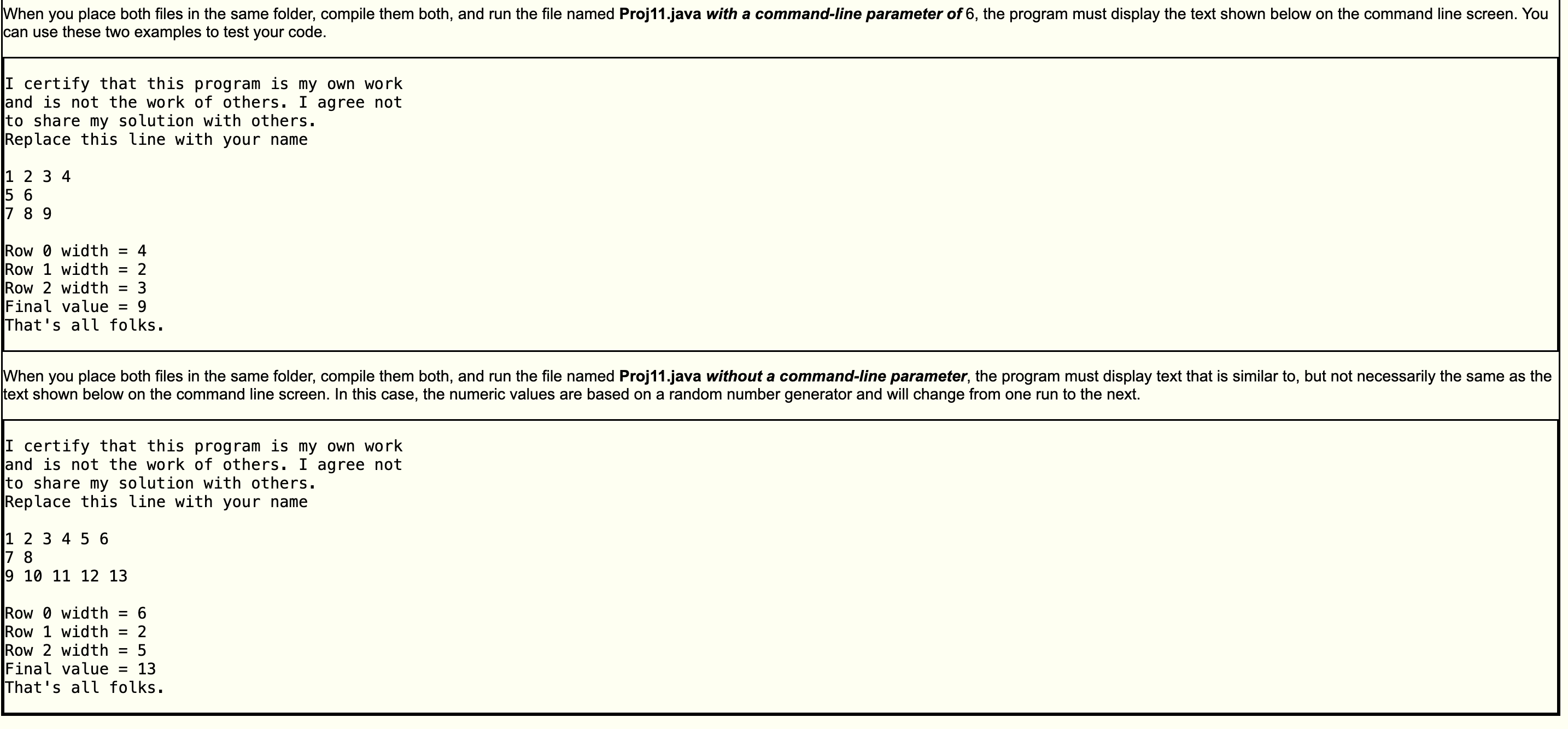 Solved Student must not modify the code in this file. // | Chegg.com