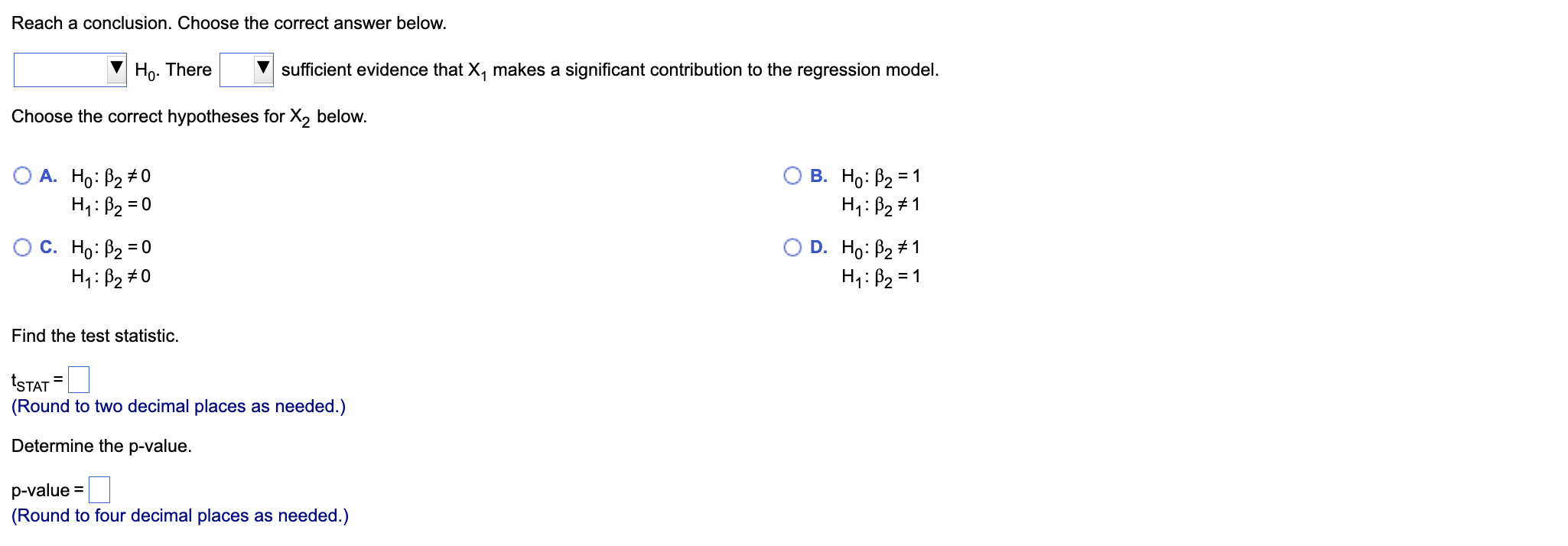 Solved variables to include in this model. Choose the | Chegg.com
