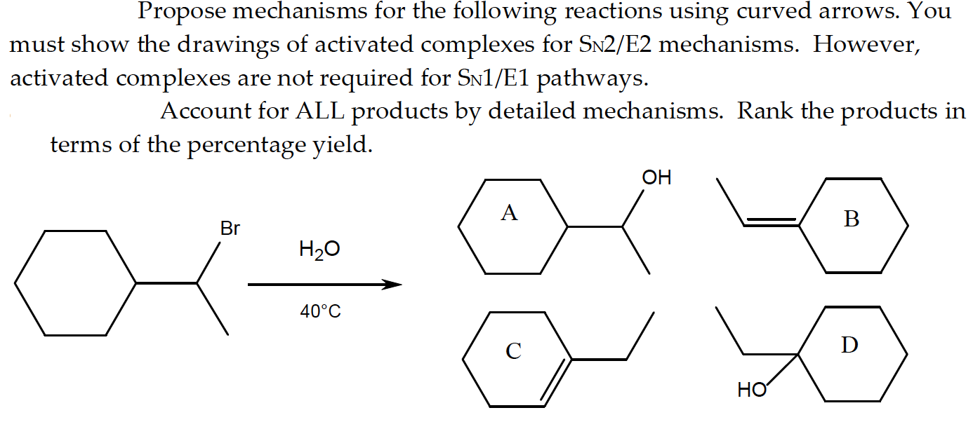 Solved Propose mechanisms for the following reactions using | Chegg.com