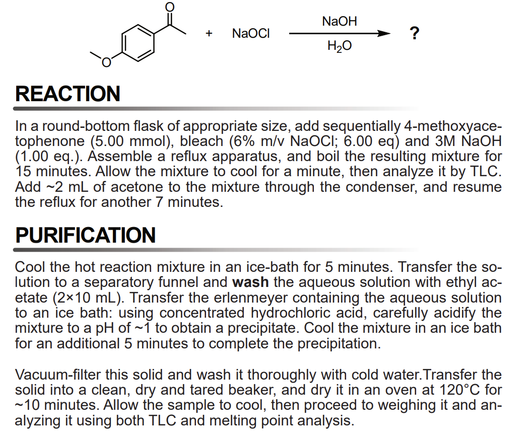 Solved Draw a flowchart showcasing the purification step | Chegg.com