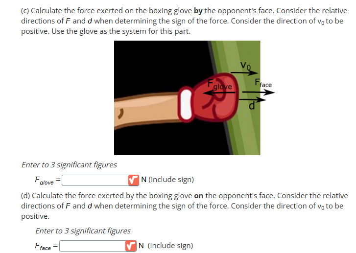 Solved 1. Boxing gloves are padded to lessen the force of a | Chegg.com
