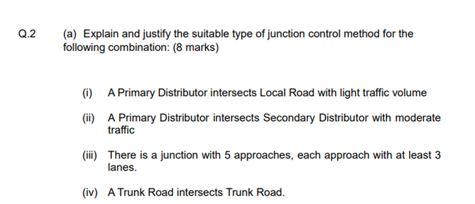 Solved (a) Explain and justify the suitable type of junction | Chegg.com