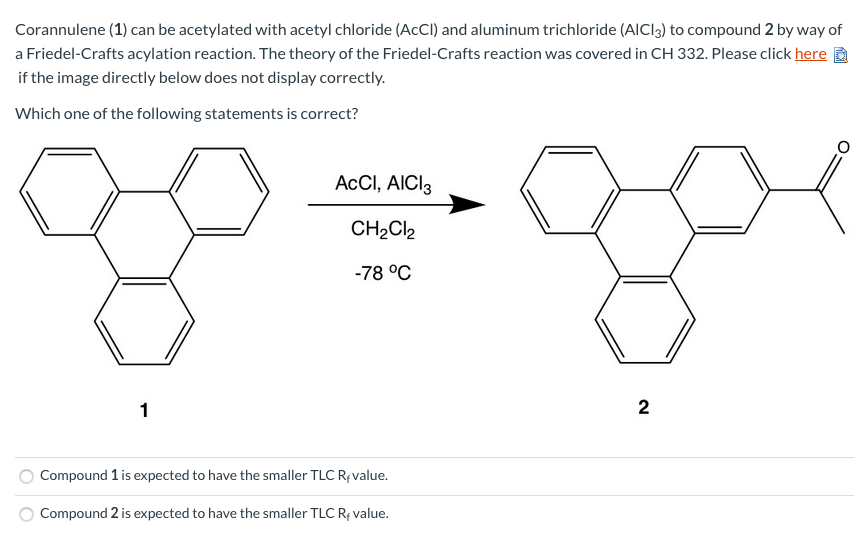 Solved Corannulene (1) can be acetylated with | Chegg.com