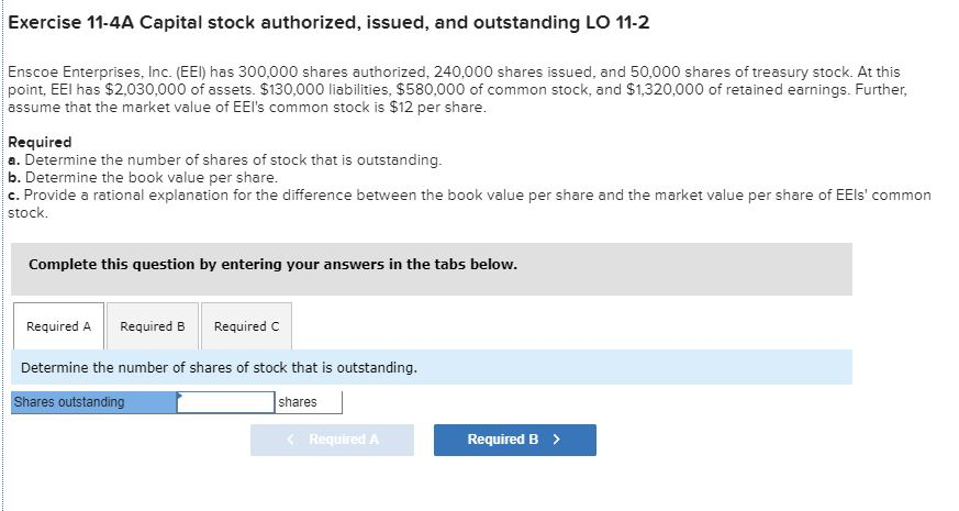 Solved Exercise 11-1A Characteristics of sole | Chegg.com