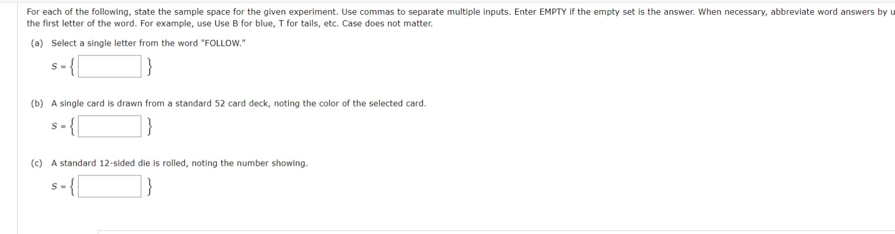Solved the first letter of the word. For example, use Use B | Chegg.com