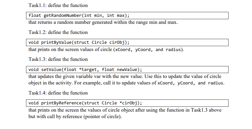 Solved This Program Firstly Initializes An Object Of Struct 