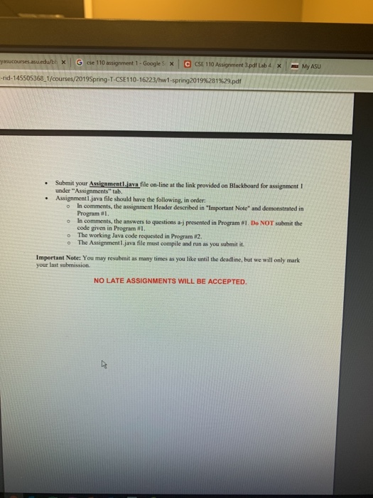 Solved bx Gcse 110 assignment 1-GoogleSx C CSE 110 | Chegg.com