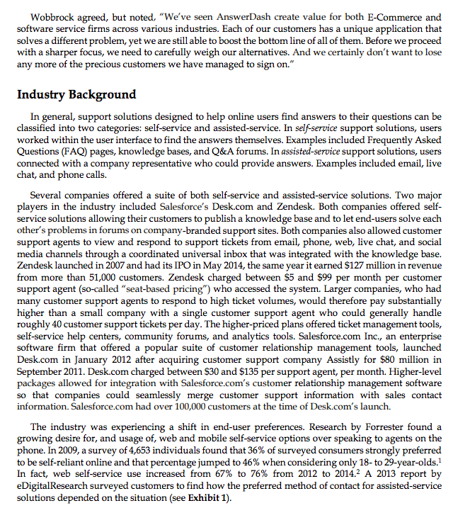 Solved On a cold, rainy afternoon in early 2014 Dr. Jacob O. | Chegg.com