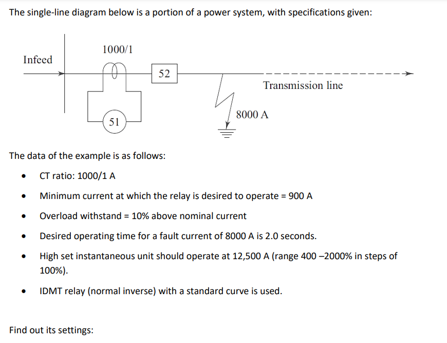 Solved The single-line diagram below is a portion of a power | Chegg.com