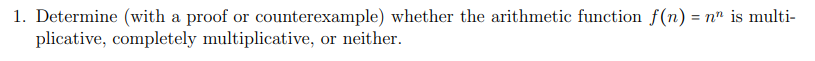 Solved 1. Determine (with a proof or counterexample) whether | Chegg.com