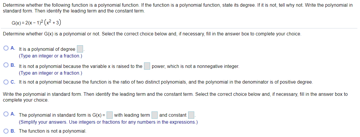 Solved Determine Whether The Following Function Is A
