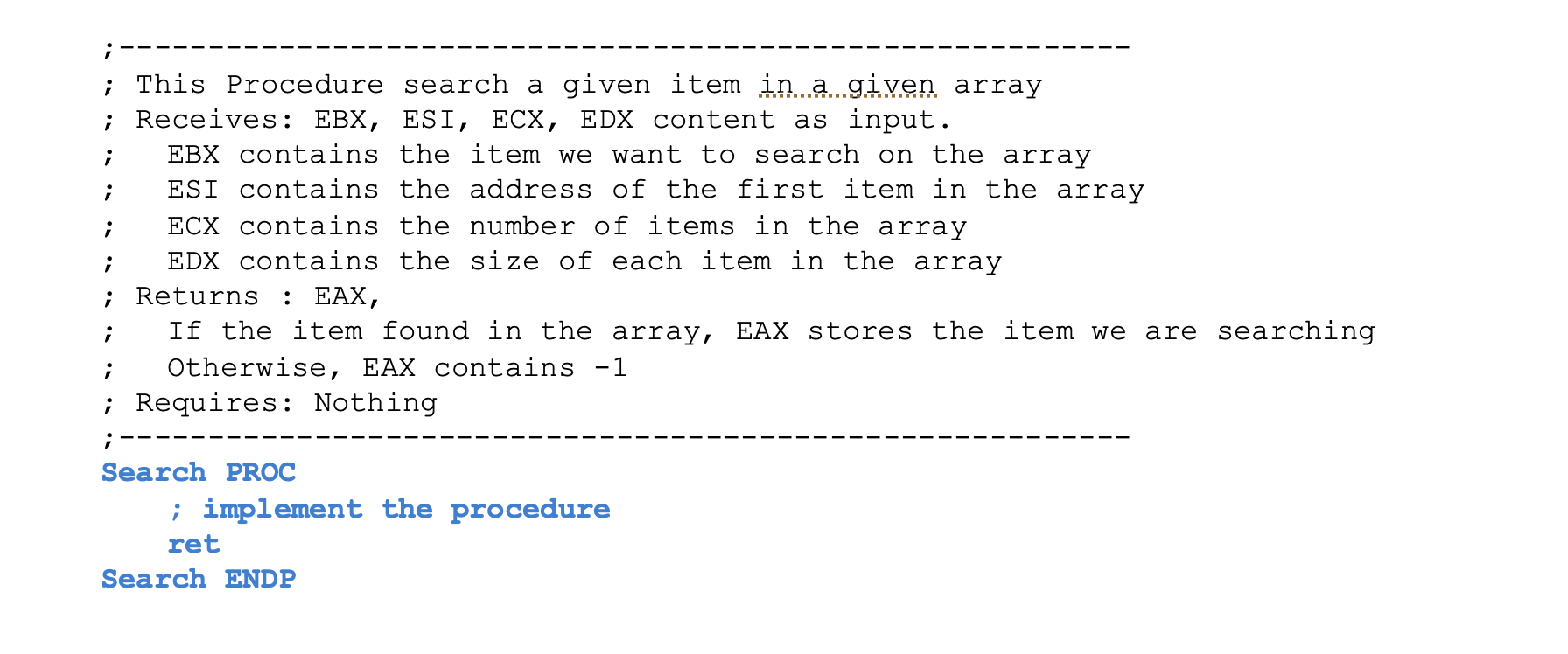 Please Help With This x86 ASSEMBLY .386 .model | Chegg.com