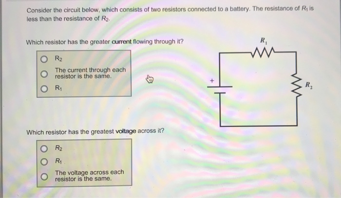 Solved Consider the circuit below, which consists of two | Chegg.com