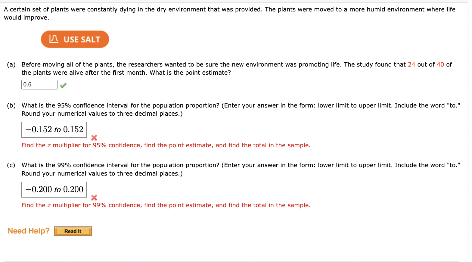 Solved What will be the correct answers for part b & c? | Chegg.com