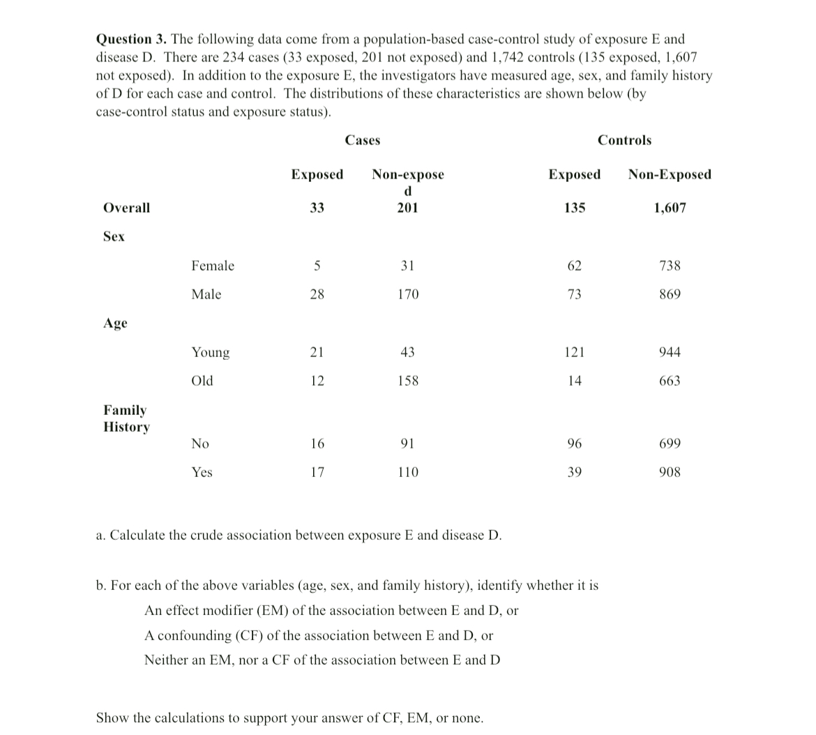 please solve the multiple part question below | Chegg.com