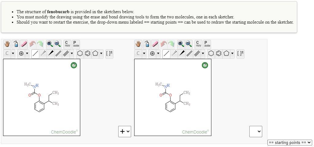 The insecticide fenobucarb is a carbamate. Carbamates | Chegg.com