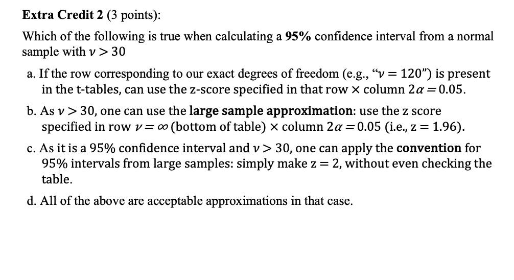 Solved Which of ﻿the following is ﻿true when calculating | Chegg.com