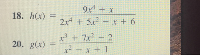 Solved Limits of Rational Functions In Exercises 13-22, find | Chegg.com
