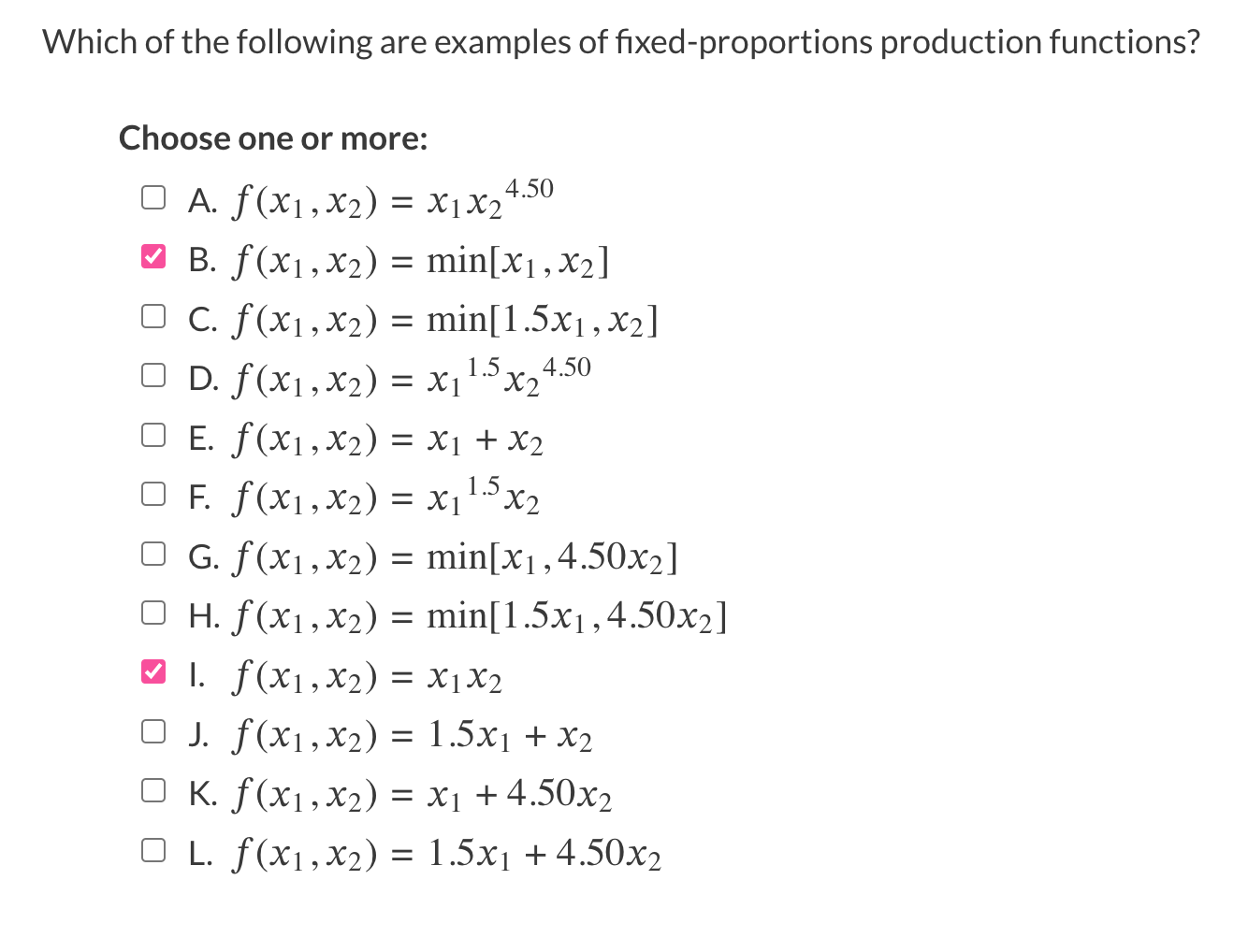 Solved Which of the following are examples of | Chegg.com