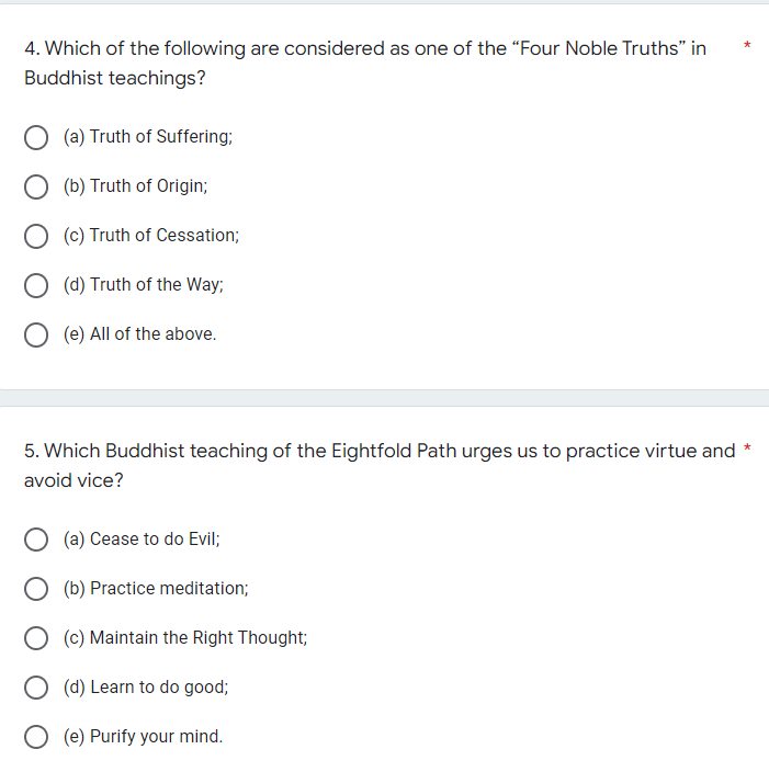 Solved 4. Which of the following are considered as one of | Chegg.com
