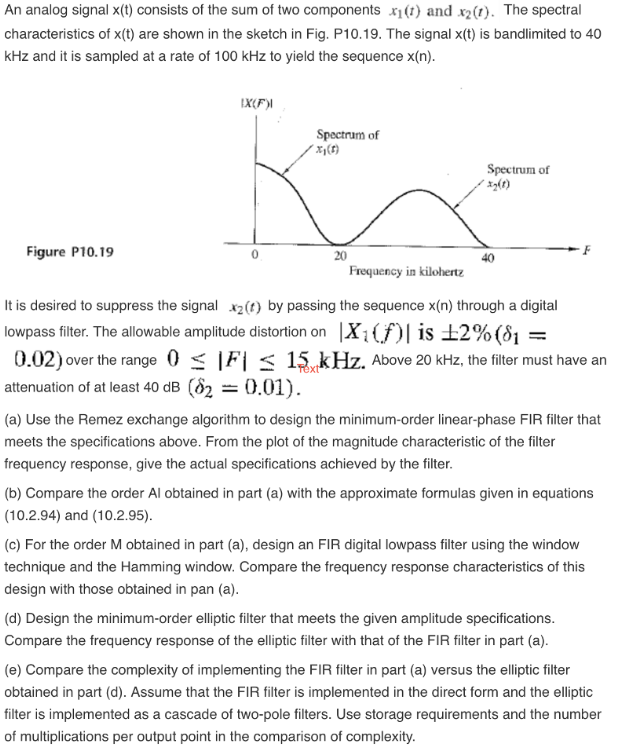 Solved using MATLAB with the following revisions: The given | Chegg.com