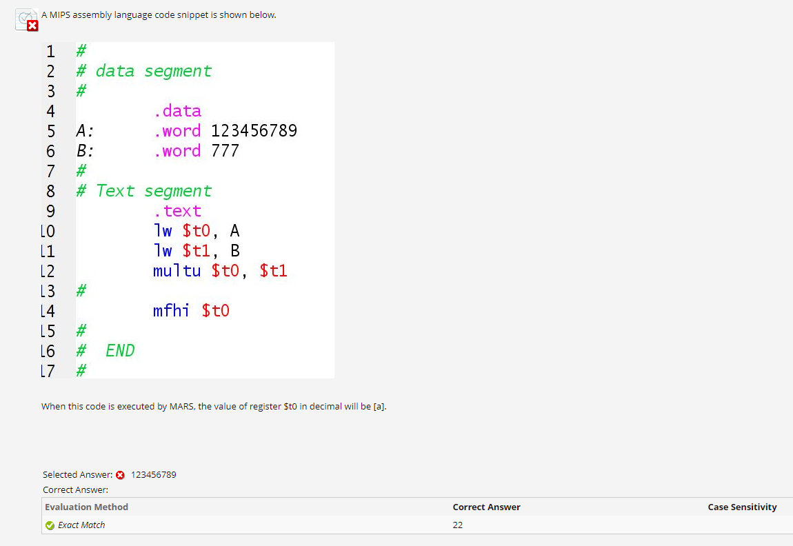 Solved A MIPS assembly language code snippet is shown below. | Chegg.com Solved A MIPS assembly language code snippet is shown below. | Chegg.com