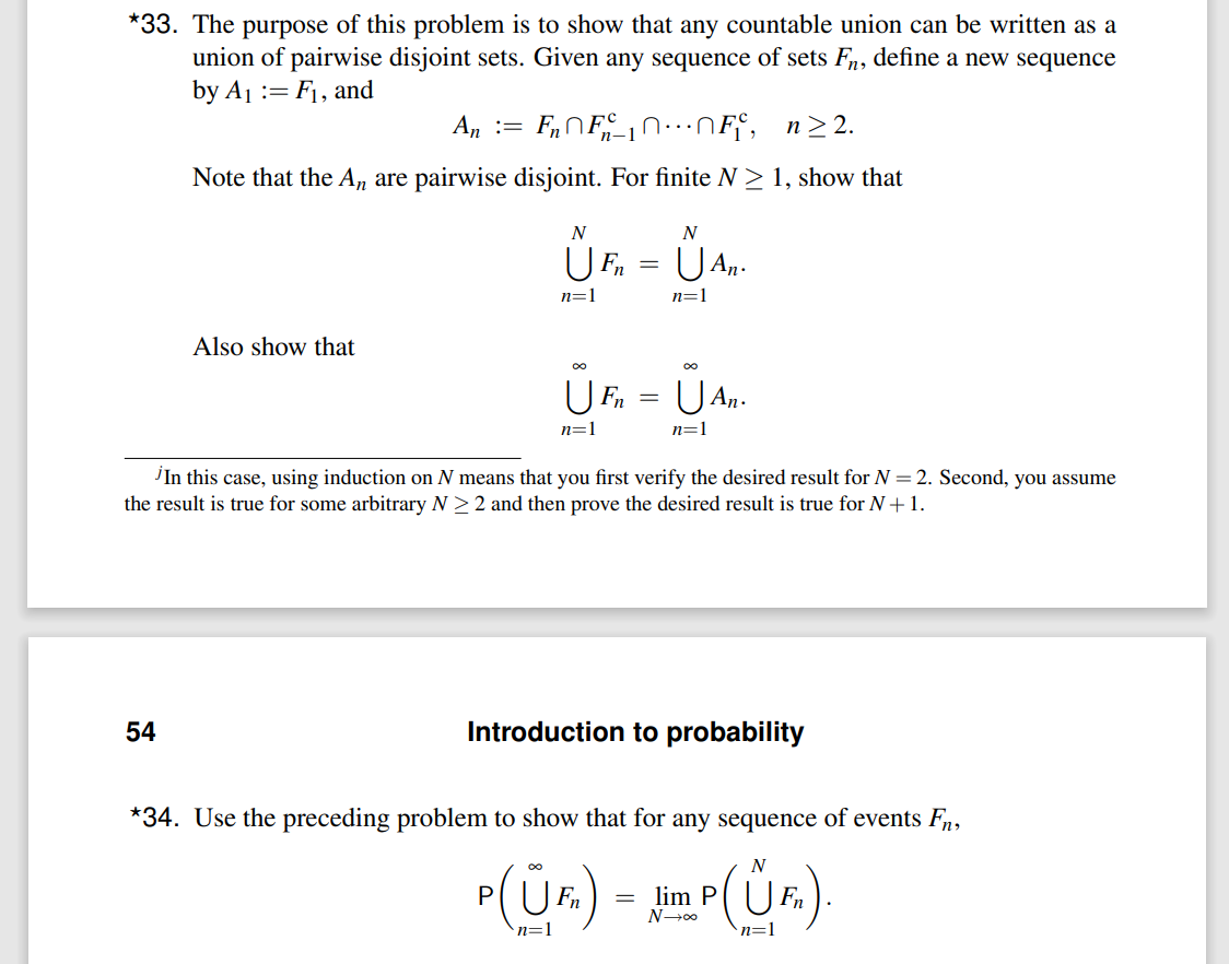 Solved *33. The purpose of this problem is to show that any | Chegg.com