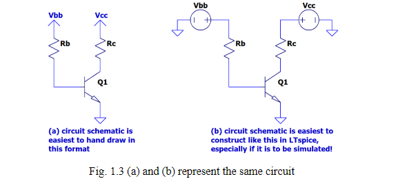 Solved 1.4 Suppose in Figure 1.3 that Vbb = 3.0V and Vcc = | Chegg.com