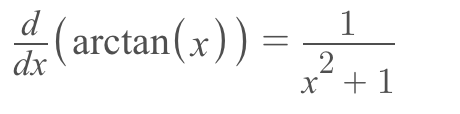 Solved dxd(arctan(x))=x2+11 | Chegg.com