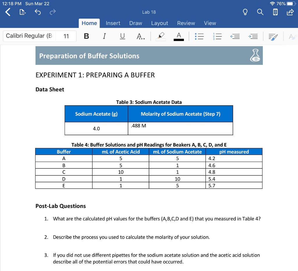 12:18 PM Sun Mar 22 76% 0 Lab 18 Home Insert Draw | Chegg.com