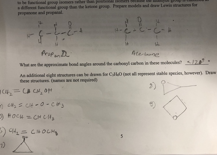 C3h6o Lewis Structure Isomers