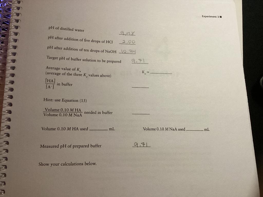 32 Solution PART C. Properties of Buffers Buffer | Chegg.com