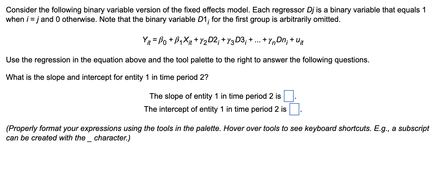 Solved Consider The Following Binary Variable Version Of The Chegg