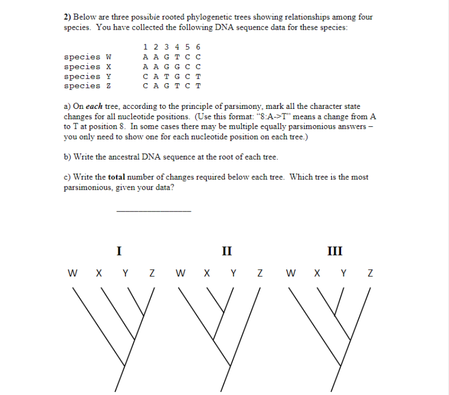 Solved Please help me solve A-C Below are three possible | Chegg.com