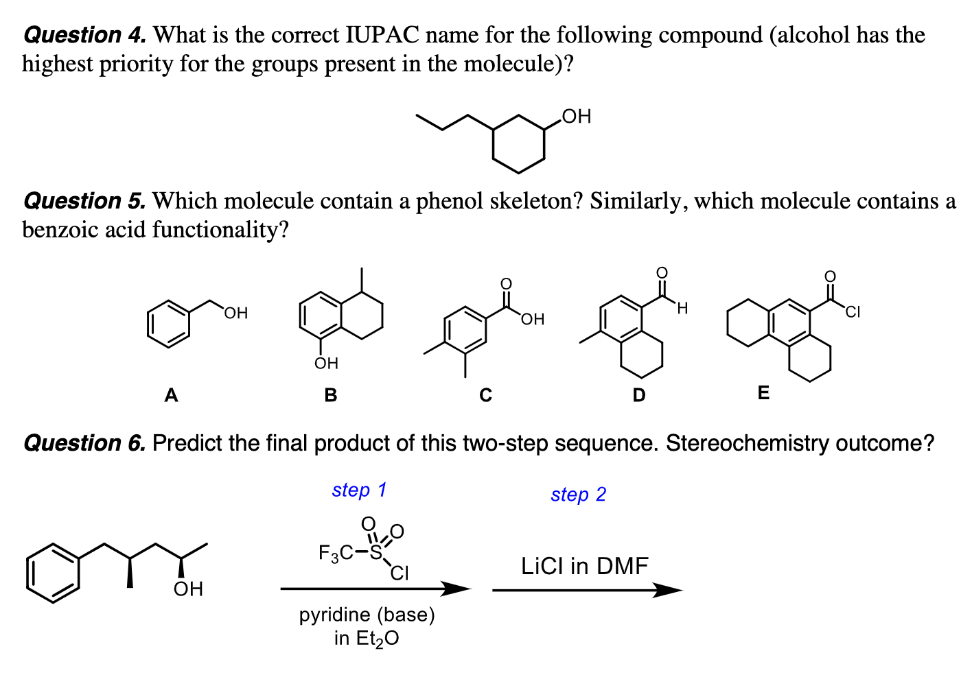 Solved Question 1: Whisky lactone (aka | Chegg.com