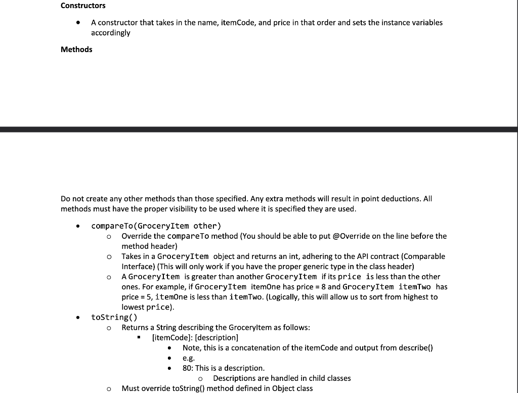 Solved Solution Description You will create one interface, | Chegg.com