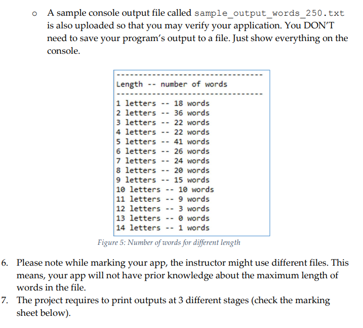 Solved Problem Specification: Word Counter app 1. Read this | Chegg.com