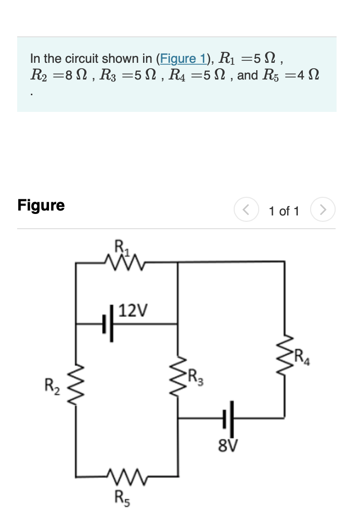 Solved 1. What is the current passing through resistor | Chegg.com