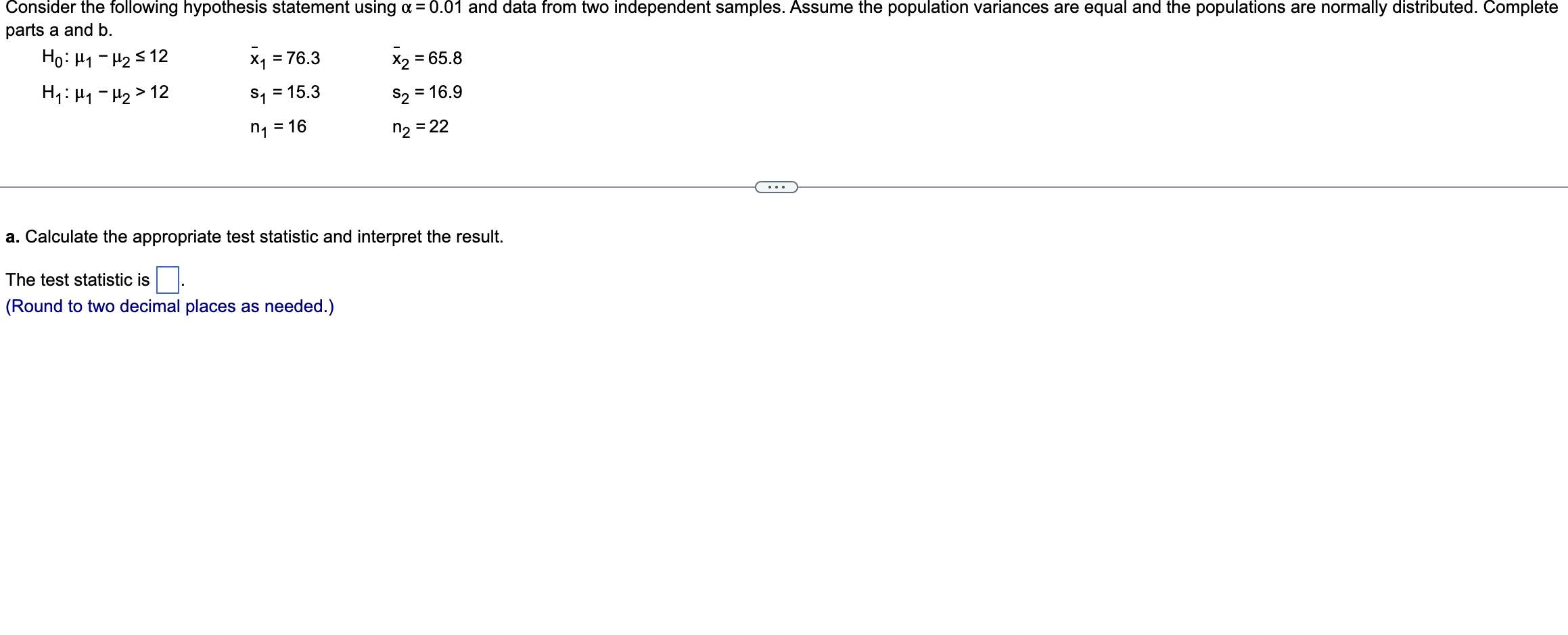 Solved parts a and | Chegg.com
