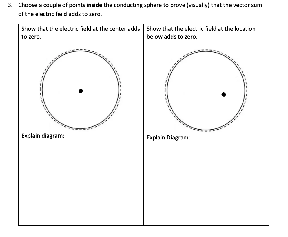 Solved Choose a couple of points inside the conducting | Chegg.com