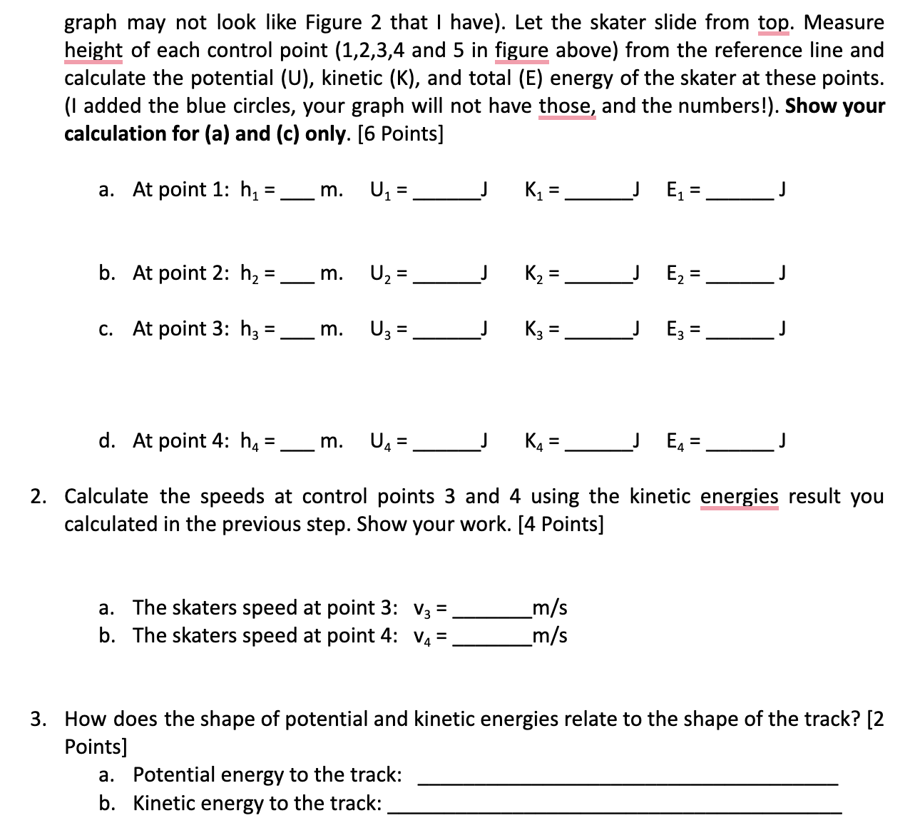 Part II: Double Well (Roller Coaster) Fig. 2 1. Click | Chegg.com