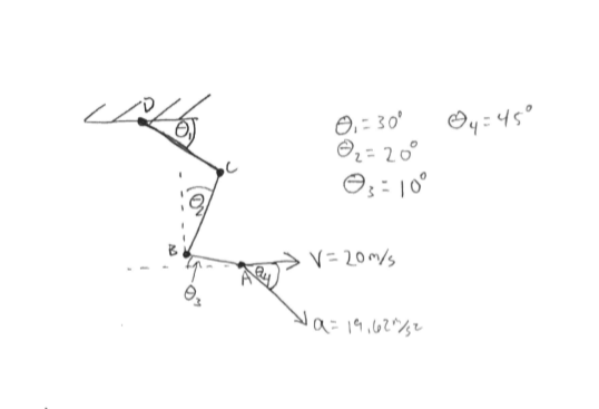 Solved Determine the angular velocity of beam DC and | Chegg.com