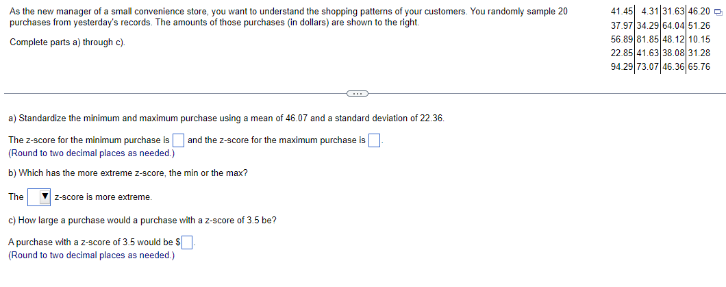 Solved As the new manager of a small convenience store, you | Chegg.com