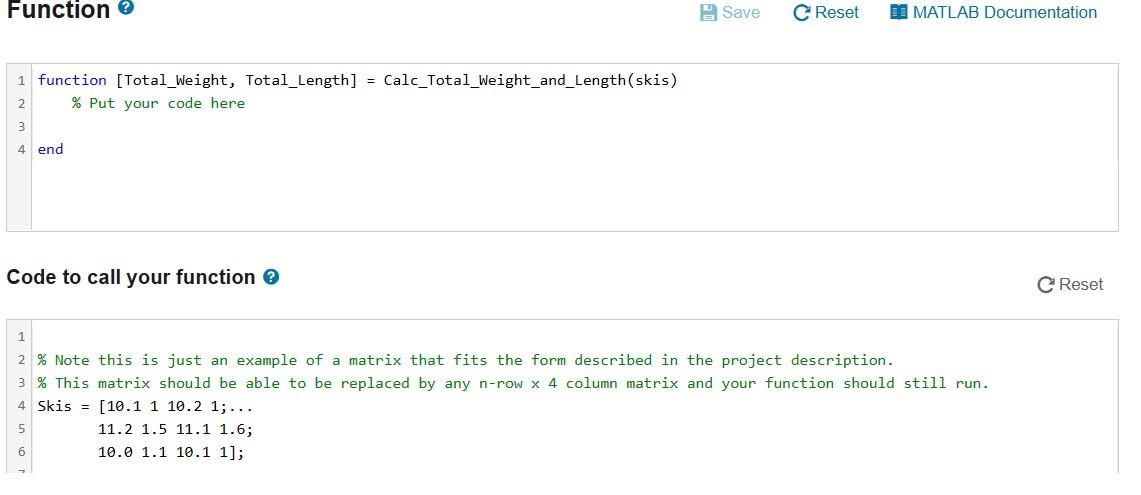 Solved - Part 2: Total Length and Weight For this part of | Chegg.com